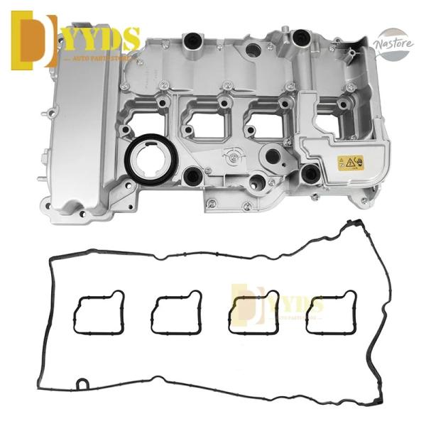 メルセデスベンツ C200 C250 E250 SLK200 SLK250 L4 1.8L M271 A2710101730 2710101730 用ガスケット付き新品アルミバルブカバー