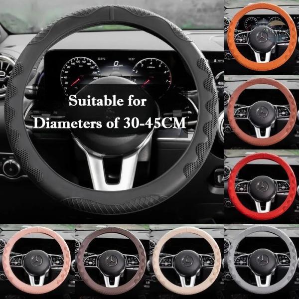 ユニバーサルシリコンカーステアリングホイールカバー O Dタイプ 36-45CM 四季対応 滑り止め 快適ハンドルケース インテリアアクセサリー