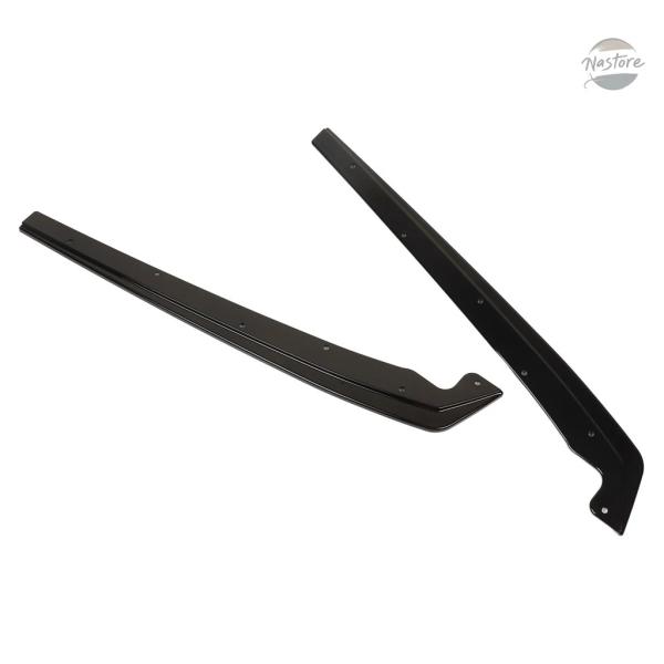 光沢ブラックリアバンパーサイドスプリッターフラップ - 5シリーズ G30 G31 Mスポーツ 2017-2022 交換品