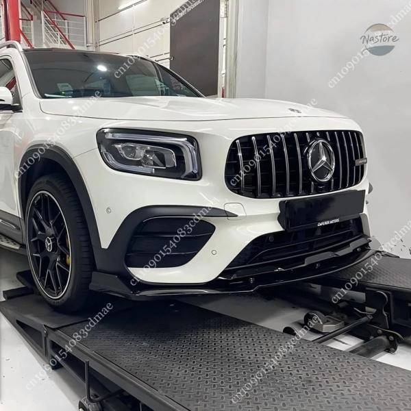 メルセデスベンツ GLB X247 GLB200 GLB250 GLB35 2019-2023 SUV フロントバンパー リップスポイラー スプリッター ディフューザー レトロフィット ボディキット チューニング