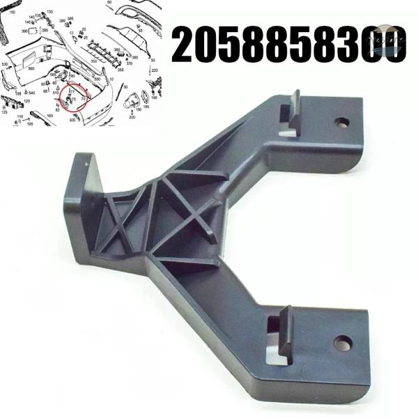 メルセデス用リアバンパーブラケット Cクラス W205 2015-2018 A2058858300 交換用取り付けカーアクセサリー