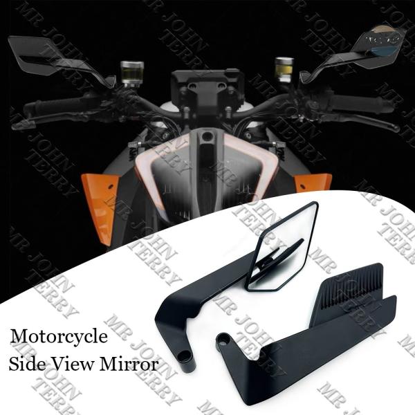 オートバイミラー ウィングサイド バックミラー リバースミラー 1290 Super Duke R 2022-2025 ユニバーサル