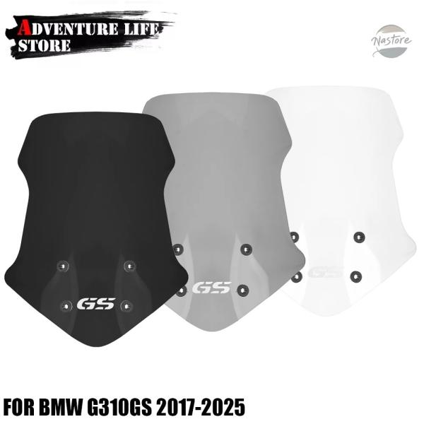 オートバイアクセサリー 風防 ウィンドスクリーン 風よけ デフレクター BMW G310GS G 310 GS 310GS 2017 2018 2019 2020-2025 G310