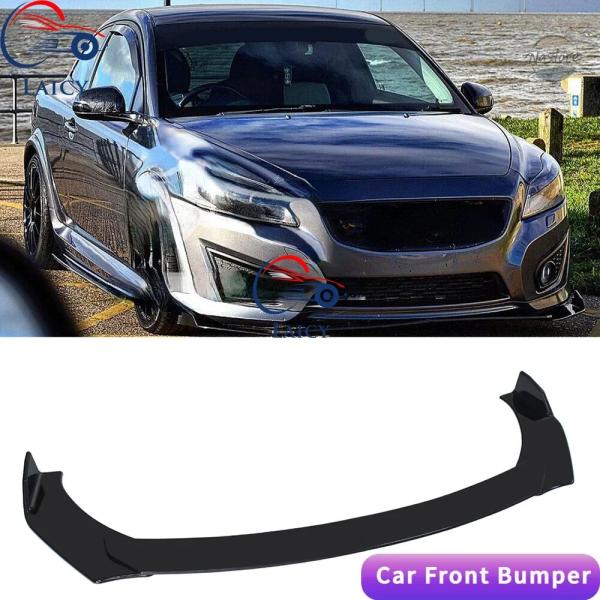 LAICY VOLV0 C30 C40 C70 S40 2000 2013 車 フロント バンパー リップ チンスポイラー スプリッター ボディキット ガード デフレクター リップカバー