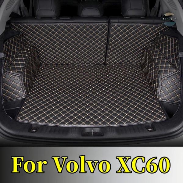 ボルボ XC60 2015 24 2025 適合 カスタム トランク マット自動車内装アクセサリー