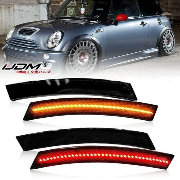 MINI COOPER R50 R53 ハッチバック 2002 2006 R52 コンバーチブル 2004 2008 フロントリア LED フェンダー サイド マーカーライト ウィンカーランプ