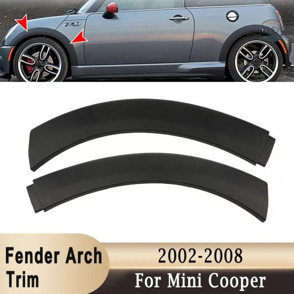 ミニクーパー R50 R52 R53 2002 2008 フロントホイールアーチ トリム フロントフェンダーガード 51131505864 51131505866 51131505865 51131505867