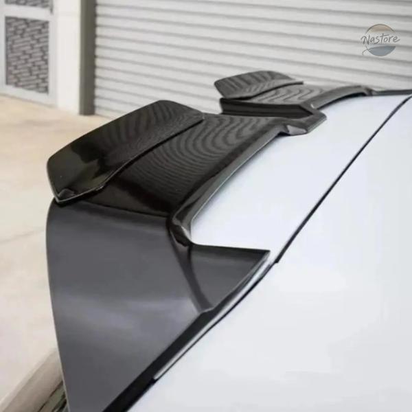 OETTINGER 車 ルーフスポイラー エクステンション フラップ リアウィング VW ゴルフ 6 7 6 7 7.5 R GTD/I R LINE