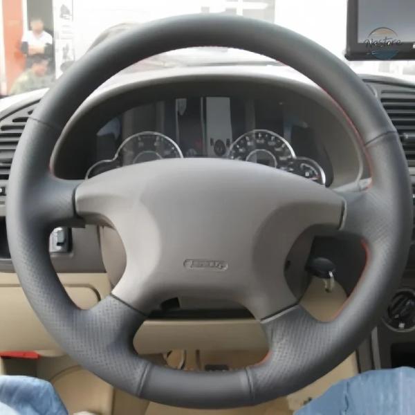 マイクロファイバーレザー製カーステアリングホイールカバー シトロエン C5 2001-2006 Xsa??ra Picasso Berling ハンドルカバー 内装カーアクセサリー