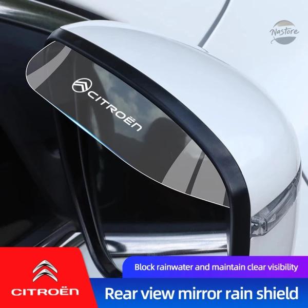 車用バックミラー レインシールド オートアクセサリー シトロエン C5X e-C4 X e-C3 C4 C3 C5 AIRCROSS C-Elysee C-Crosser C4 Cactus Berl