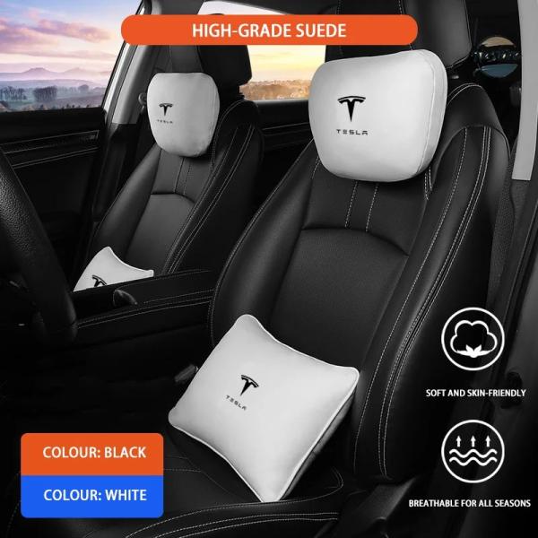 TESLA MODEL Y JUNIPER TESLA MODEL 3 HIGHLAND インテリア MODEL S カーアクセサリー カーヘッドレスト カーピロー ウエストピロー 2025 2024