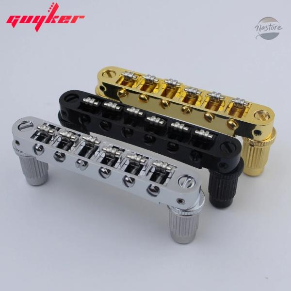 GUYKER TUNE O MATIC ローラーサドルギターブリッジ LP SG 6弦ギター エレキギター