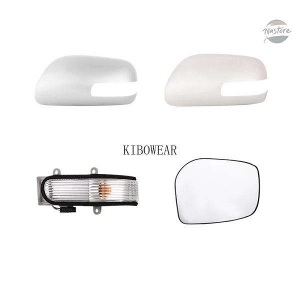 トヨタ カムリ 6代目 2006 2011 VIOS 2008 2013 AURION ウィンカーライト サイドミラー ガラスカバー フレーム ランプ