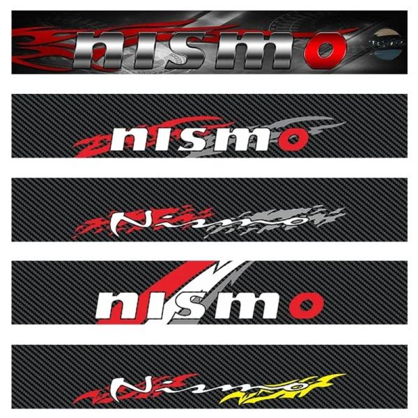 日産 ニスモ X TRAIL T32 XTERRA QASHQAI J11 SYLPHY TIIDA ALMERA ALTIMA フロントガラス フロント リアウィンドウ 反射 ステッカー