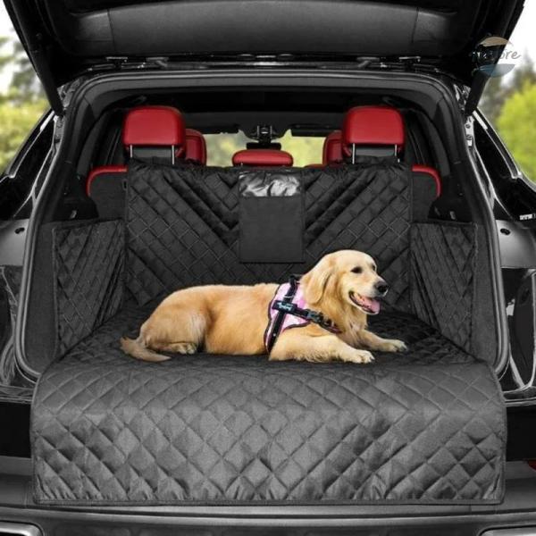 MODELY リア トランク ペットマット テスラ モデルY 2023 犬 シートカバー ファブリック オックス フォード 防水 パッド ベッド インテリア プロテクター アクセサリー