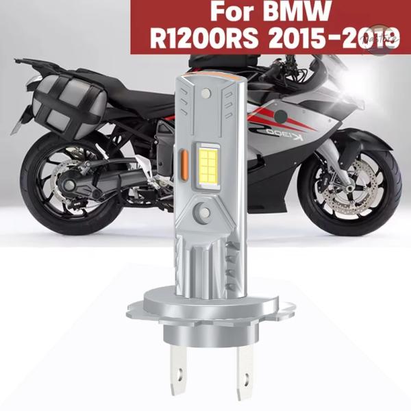 BMW R1200RS 2015 19 バイク LED ヘッドライト ハイロービーム 電球 15000LM 6000K バイク ヘッドランプ ファン付き