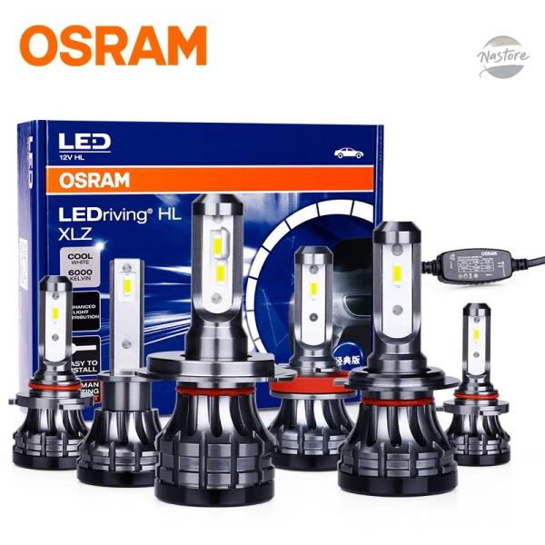 OSRAM H4 H7 LED ヘッドライト バルブ H1 H16 H8 H11 フォグランプ HB3 HB4 9005 9006 9012 HIR2 車 ランプ オートターボLEDミニ 12V 6000K 2個