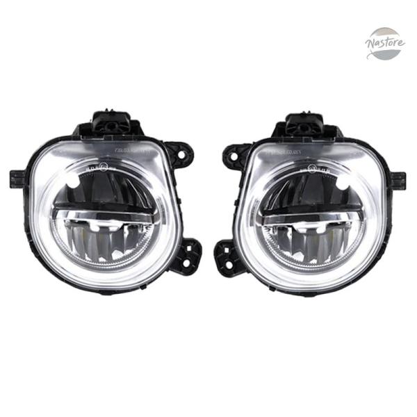 DEPENDABLE 1ペア フロント バンパー LED フォグライト ランプ DRL ドライビングランプ BMW X3 X4 F26 X5 F15 F85 X6 63177317251 63177317252