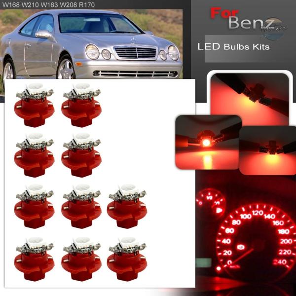 BENZ SLK クラス R170 SLK200 SLK230 KOMPRESSOR 1996 2000 LED バルブ 計器 パネル クラス ター スピード メーター ダッシュライト