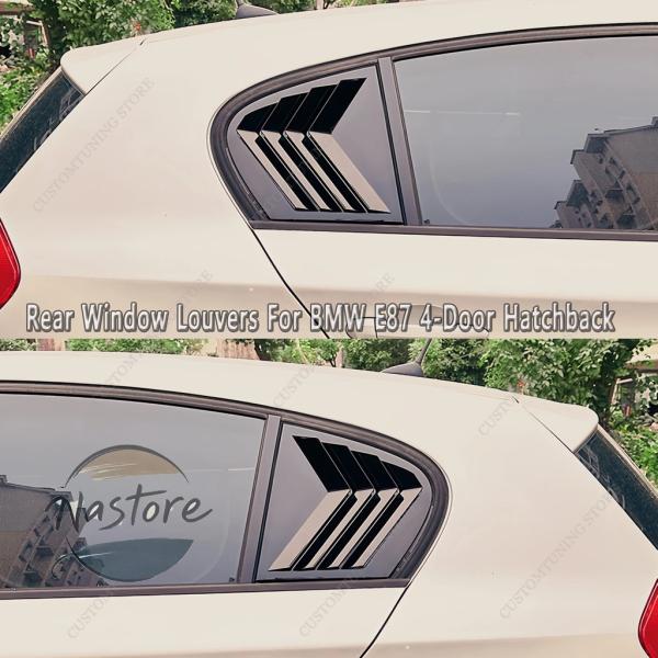 BMW リア 部品 カスタムパーツ アクセサリー スタイリングウィンドウルーバー e87 116i 116d 118d 118i 120d 120i 130i 4 ドア 2004 2010当店の商品は海外製品が主となります。画像をよくご確認...