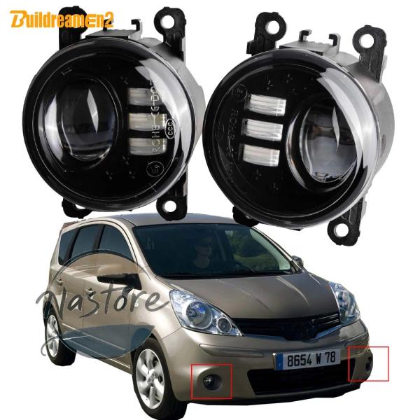 h11 日産 nissan フォグランプ 2 x ドライバー + 助手席 led レンズ アセンブリ 30w ノート e11 mpv 2010-13 カスタムパーツ 部品 アクセサリー当店の商品は海外製品が主となります。画像をよくご確認お願...