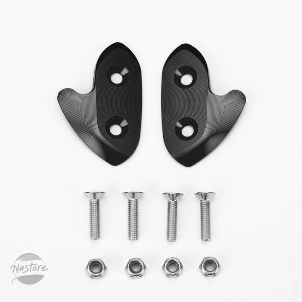 REAR VIEW MIRROR BASE CHASSIS DECORATIVE MIRROR CODE COVER ヤマハ R 1 R1 2015 2020 MIRROR DECORATION BLOCK CODE