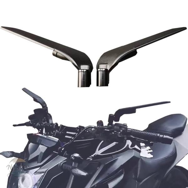COOL MODIFIED UNIVERSAL ROTATING FIXED WIND WING REARVIEW MIRROR スズキ GSXS750 GSXS1000 GSR400 GSR600 GSR750 GSX S 125