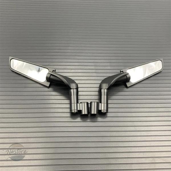 ヤマハ MT10 MT09 MT07 MT125 バイク FIXED WIND WING MODIFIED BLADE COMPETITIVE REARVIEW MIRROR REVERSING MIRROR MIRROR