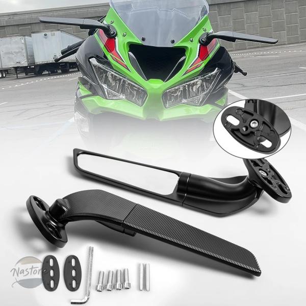 FOR アプリリア RSV1000 GPR250R APR250 RS125 RS250 RSV4 FACTORY バイク MIRROR MODIFIED WIND WING ROTATING REARVIEW MIRROR MOTO