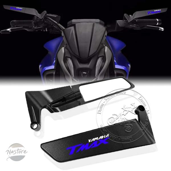 バイク REARVIEW MIRROR ヤマハ T MAX 530 TMAX 500 T MAX 560 TMAX560 REARVIEW MIRROR FIXED WING