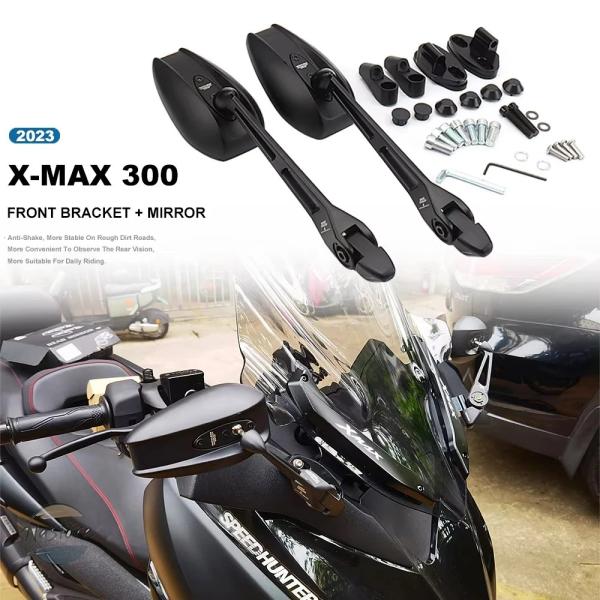 XMAX300 バイク FORWARD MOVING BRACKET KIT SIDE REARVIEW HOLDER ADAPTER ヤマハ X MAX300 2023