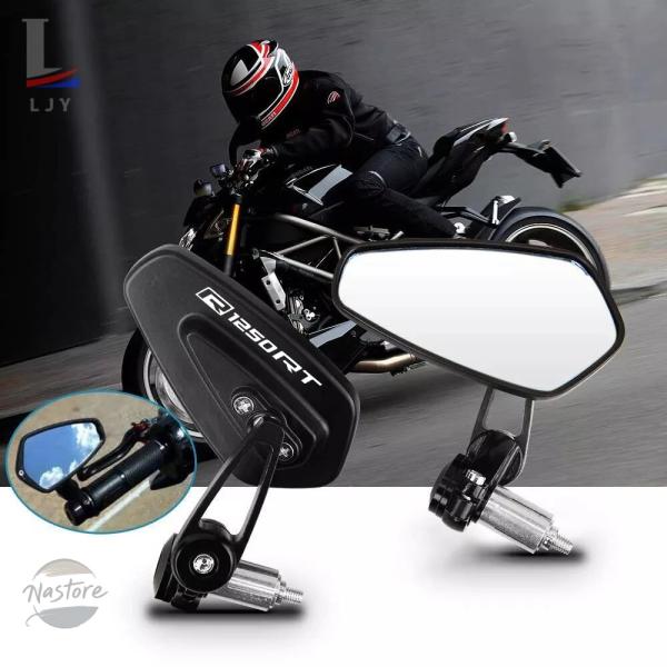 BMW R1250RT ACCESSORIES R1250 RT UNIVERSAL バイク MIRRORS REARVIEW 2PCS HANDLE BAR END MOUNTING