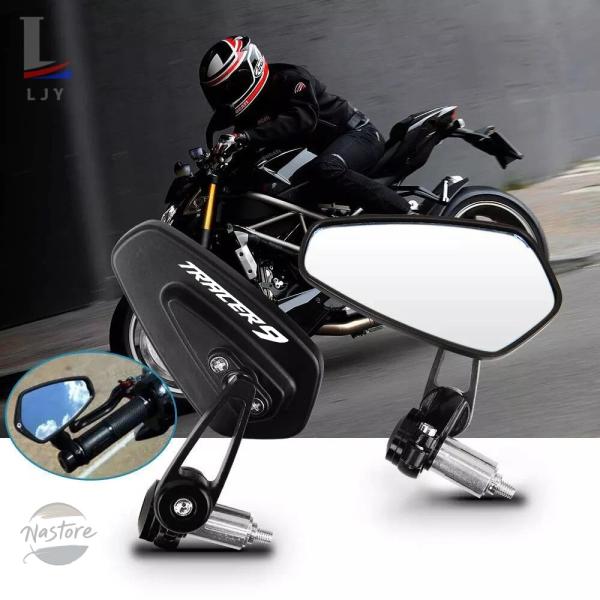 ヤマハ TRACER9 GT TRACER 9 UNIVERSAL バイク MIRRORS REARVIEW 2PCS HANDLE BAR END MOUNTING