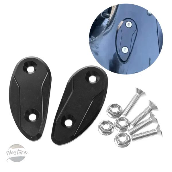 バイク BLOCK OFF PLATE REAR VIEW MIRROR HOLE COVER MIRROR CHASSIS CODE CAP BASE ホンダ CBR1000RR 1000 RR 2008 2009 2017