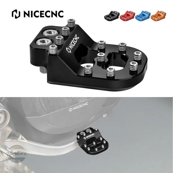 STEPPED BRAKE PEDAL STEP TIP PLATE KTM 690 エンデューロ R 2008 2024 690 SMC R 2012 2024 ハスクバーナ 701 エンデューロ スーパーモト 2016 2024