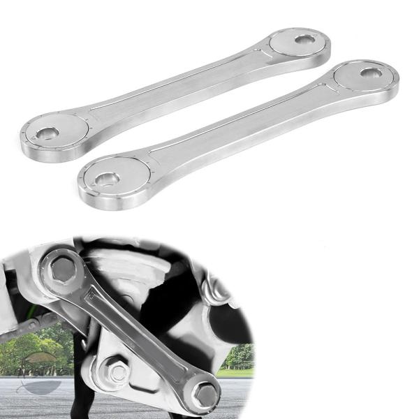 FIT カワサキ KLX250 KL250S KL250SF KLX300R ADJUSTABLE LOWERING LINKS KIT バイク REAR SUSPENSION DROP LEVERS