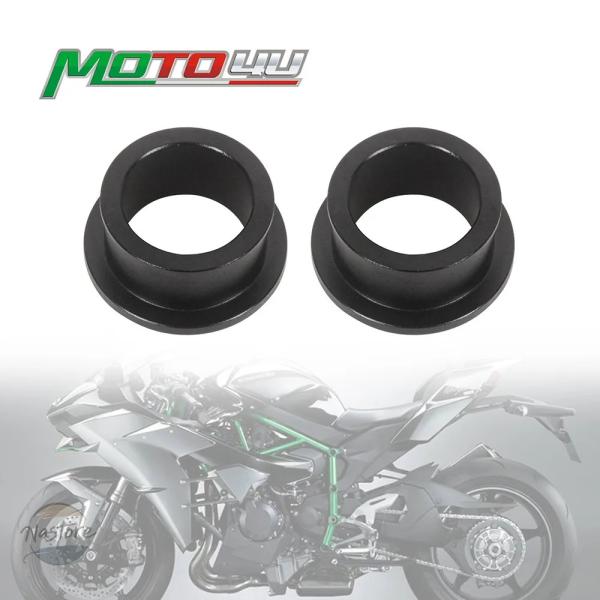 カワサキ H2 ニンジャ 2015 18 2PCS CAPTIVE バイク ALUMINIUM RACING WHEEL SPACER KIT