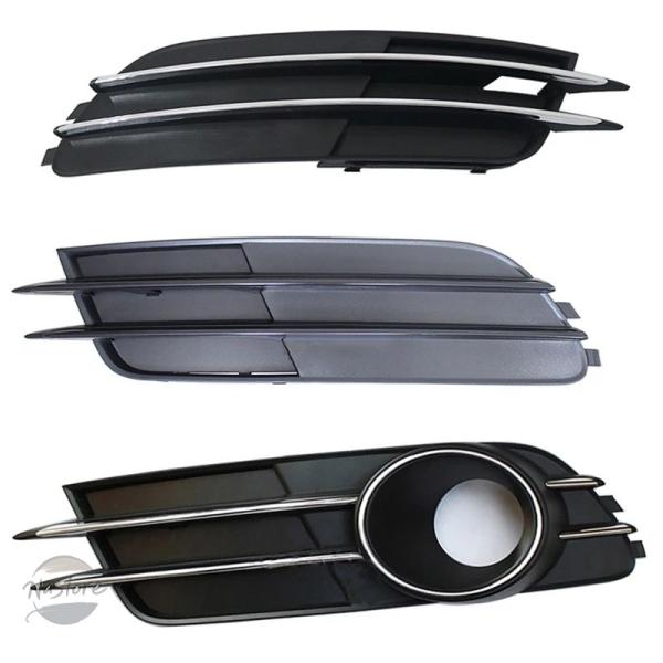 アウディ audi フロント a6 c7 2012-15 オートバンパーフォグランプグリル 部品 カスタムパーツ アクセサリー