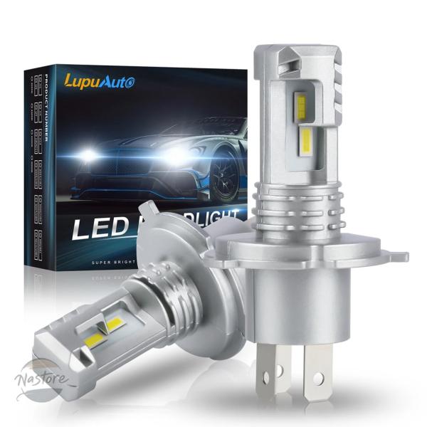 1/2X 16000LM LED H4 9003 LED CANBUS HEADLIGHT BULB CSP FANLESS WITH HIGH LOW BEAM FOR CAR バイク AUTO LUPUAUTO