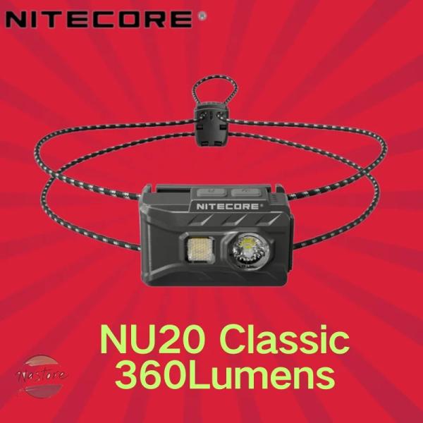 ヘッド nitecore nu20 クラシック 360ルーメン led nitelab uhe usb-c充電式 超軽量ライト 部品 カスタムパーツ アクセサリー