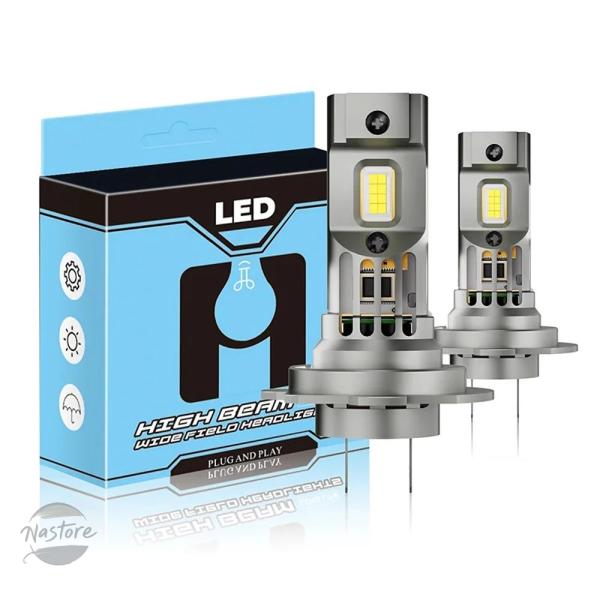 MUXALL H7 H3 H1 LED HEADLIGHT BULB CANBUS 60W 30000LM 6500K CSP FOR CAR HEADLAMP WHITE 12V AUTO DIODE LAMP H7 TURBO LED ...