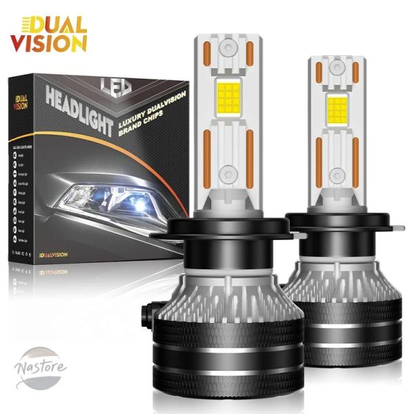 H7 LED 30000LM HEADLIGHTS CANBUS 6000K WHITE H1 H4 H11 9012 HIR2 H8 H9 9005 9006 HB3 HB4 HIGH POWER 4575 CSP CHIPS 12V 2...