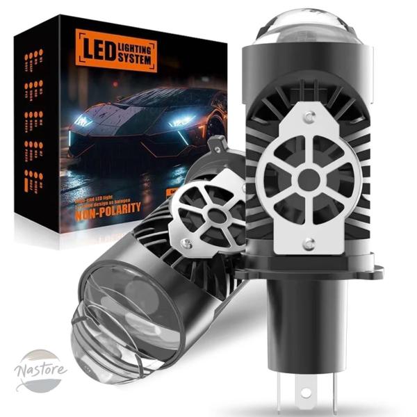 H4 PROJECTOR LENS LED CAR HEADLIGHT BULBS 30000LM 150W CANBUS TURBO AUTO BULB H4 LED バイク HIGH LOW BULB 12V 24V 6500K