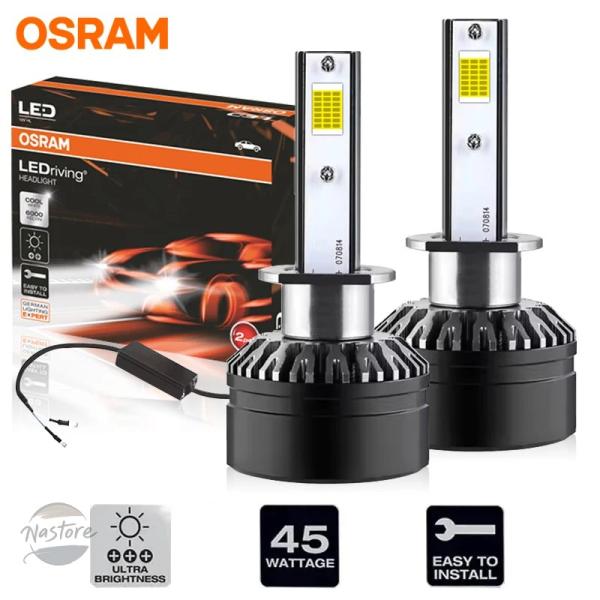 OSRAM LED H1 CAR HEADLIGHT BULB H1 LED 12V 6000K 25W 40W 24V 45W HIGH POWER ORIGINAL LEDRIVING CAR UPGARDE LAMPS AUTO LI...