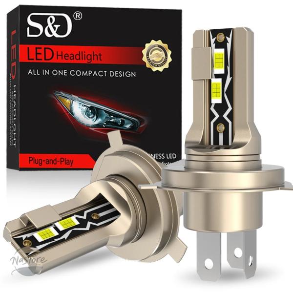 30000LM H4 LED HEADLIGHT CANBUS LED H4 AUTO HEADLAMP TURBO LED H4 9003 HIGH LOW BEAM HEADLIGHT BULB 12V 24V 6500K