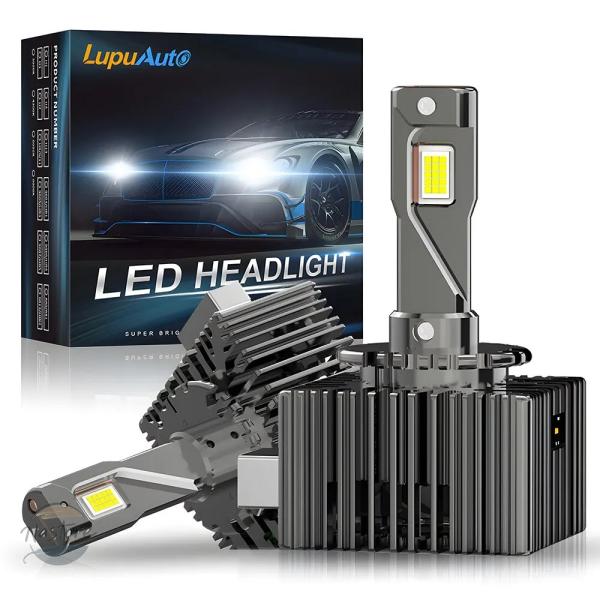 D1S D3S LED HEADLIGHTS CANBUS 60000LM D4S D5S D2S D8S AUTO BULBS TWO SIDED 120W D1R D2R D3R D4R CAR LAMP XENON HID