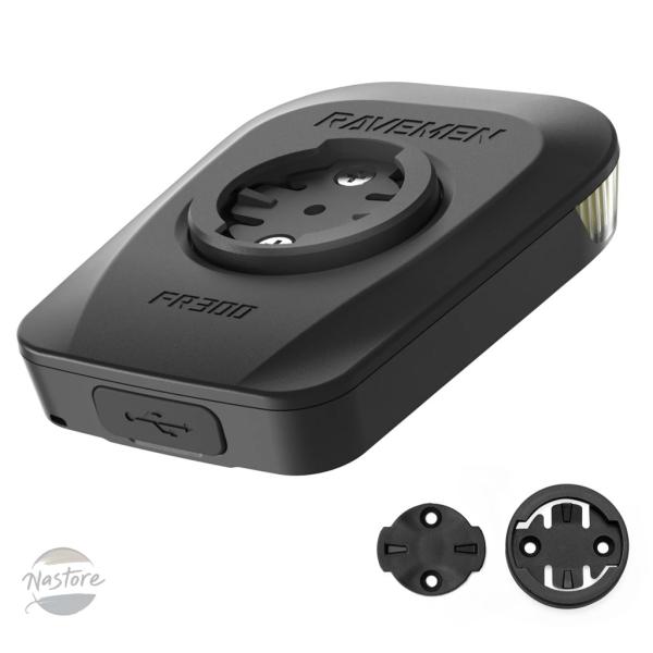 RAVEMEN FR300 BIKE DAYTIME HEADLIGHT COMPATIBLE WITH GARMIN XOSS IGPSPORT GPS RECHARGEABL BIKE LIGHT SAFETY SIDE VISIBLE