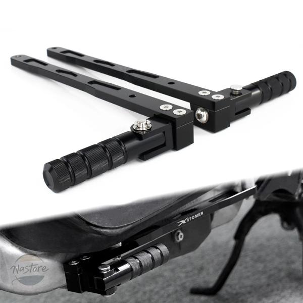 バイク ホンダ RUCKUS 50 ZOOMER 2003 2024 RIDER FOOT PEG LOWERING BRACKET HIGHWAY REST BRACKET FOOT FORWARD REST BRACKET