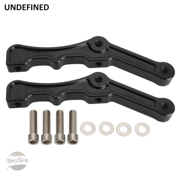 UPGRADES CALIPERS ADAPTERS BRACKET 100MM ハーレー ソフテイル ダイナ スポーツスター FXR TOURING 1984 1999 11.5インチ 11.8インチ ROTORS ALUMINUM
