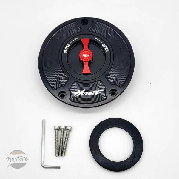 KEYLESS バイク FUEL GAS TANK CAP COVER ホンダ CB600F HORNET 599 1998 2017 ...2008 16
